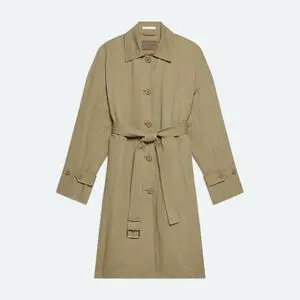 Helmut Lang Caped Trench Coat