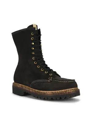 Visvim Scout Moc Boots - Black