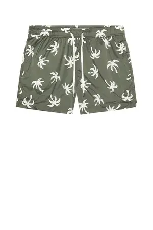 Onia Charles 5 Swim Trunk - Soft Olive