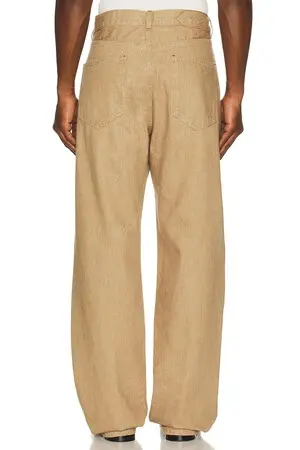 Jacquemus Le De Nimes Droit Jeans - Beige