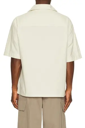 Marni Bowling Shirt In Cream