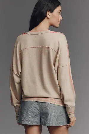 PILCRO Wool Blend Batwing Pullover