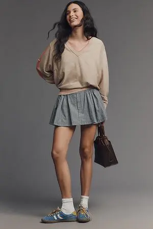 PILCRO Wool Blend Batwing Pullover