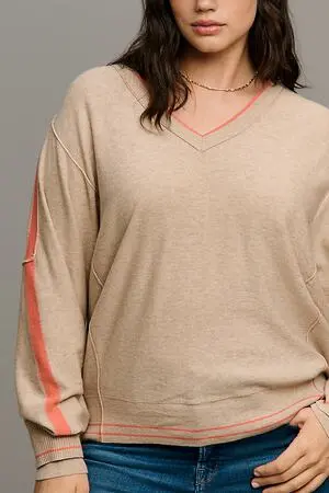 PILCRO Wool Blend Batwing Pullover