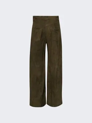 Marni Lambskin Leather Trousers