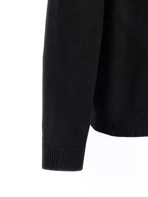 Kenzo Heart Embroidered Crew-neck Sweater