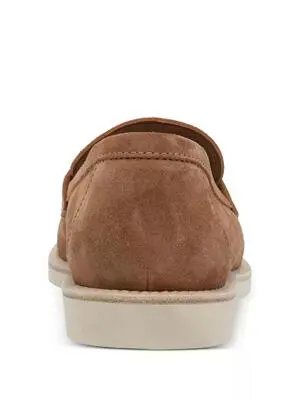 Brunello Cucinelli Round-toe Suede Loafers - Brown