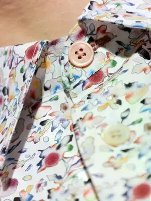 Paul Smith Long-sleeve Floral-print Shirt - White