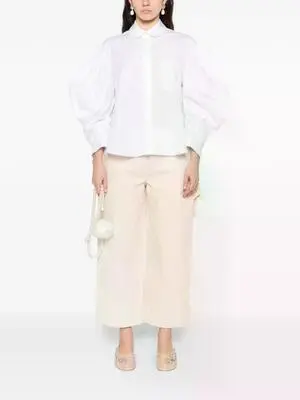 Simone Rocha Draped-sleeve Shirt