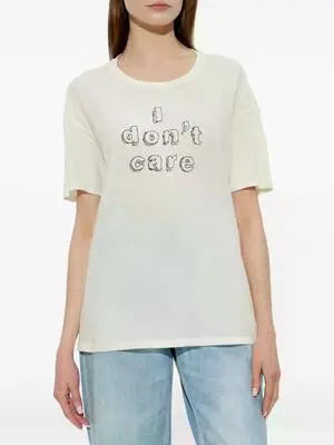 R13 Print T-shirt - Neutrals