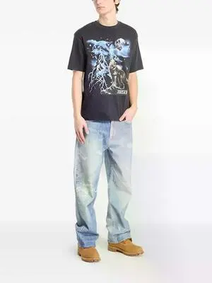 JORDAN Graphic-print T-shirt - Black