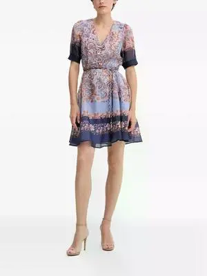 Hale Bob Aubrie Floral-print Mini Dress