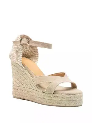 CastaÑer Bruna Wedge Espadrilles - Neutrals