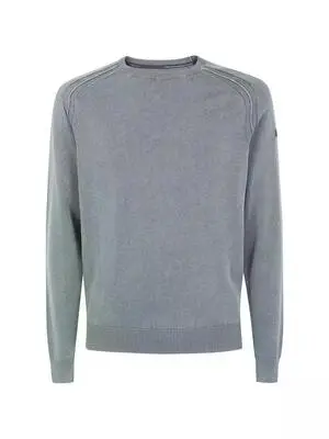 RRD Ribbed-knit Crew-neck Sweater - Grey