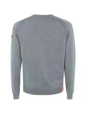 RRD Ribbed-knit Crew-neck Sweater - Grey