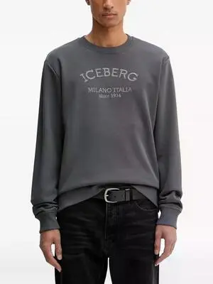 Iceberg Logo-embroidered Sweatshirt
