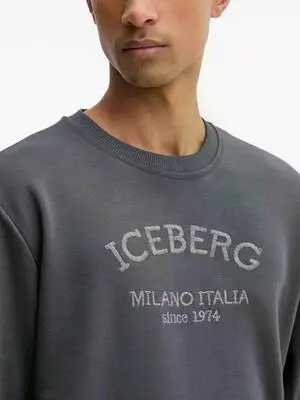 Iceberg Logo-embroidered Sweatshirt