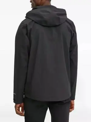 JACK WOLFSKIN Logo Hooded Performance Jacket