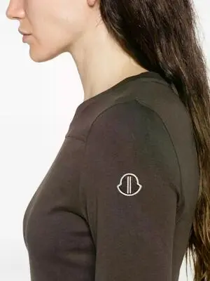 Moncler Long-sleeve T-shirt - Brown