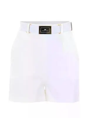 Elisabetta Franchi Belted Shorts