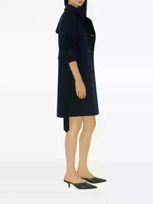 Burberry Kensington Trench Coat - Blue
