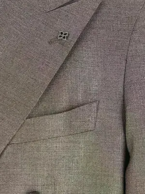 Tagliatore Double-breasted Jacket - Brown
