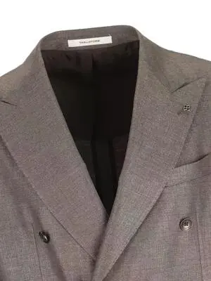 Tagliatore Double-breasted Jacket - Brown
