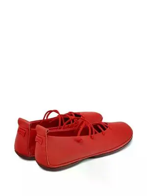 Camper Right Nina Ballerina Flats - Red