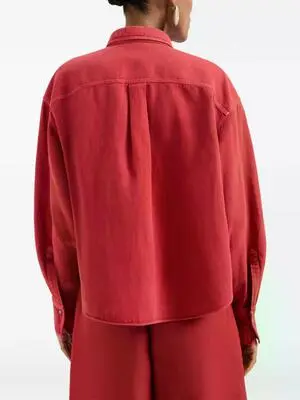 Brunello Cucinelli Garment-dyed Shirt - Red