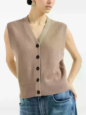 Brunello Cucinelli Ribbed Vest