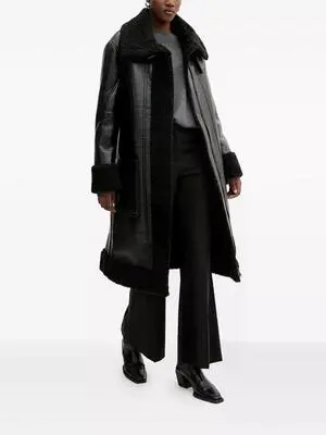 Iceberg Faux-fur Collared Coat