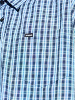 Vetements Check Pocket Shirt
