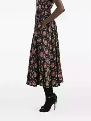 Dolce & Gabbana Floral Print Midi Dress