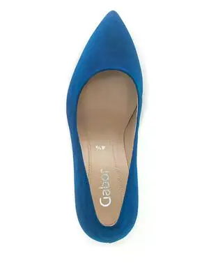 Gabor 70mm Suede Pointed-toe Pumps