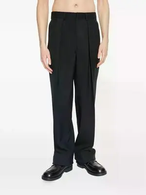 TOM FORD Wool Pleated Tailored Trousers