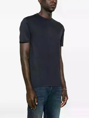 Emporio Armani Logo-detail T-shirt - Black