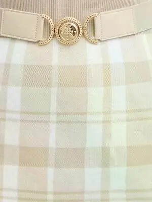 Guess Cutout Check Mini Dress