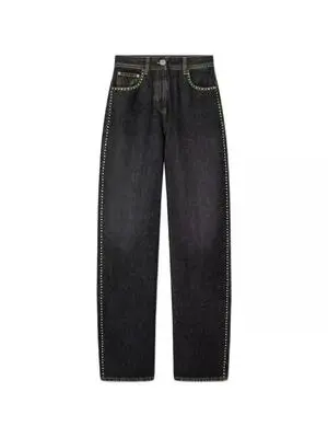 Versace Studded Denim Trousers