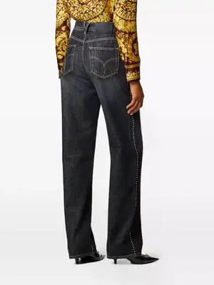 Versace Studded Denim Trousers