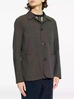 Paul Smith Buttoned Wool Overshirt