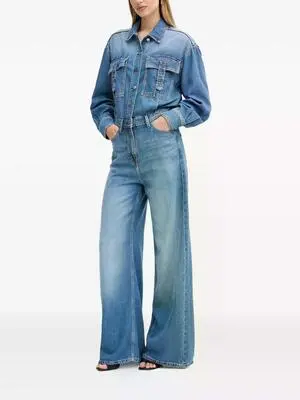 Guess Pocket Denim Jumpsuit