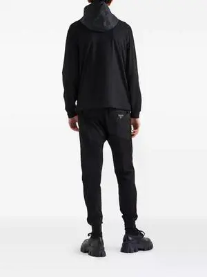 Prada Drawstring Piping Trousers