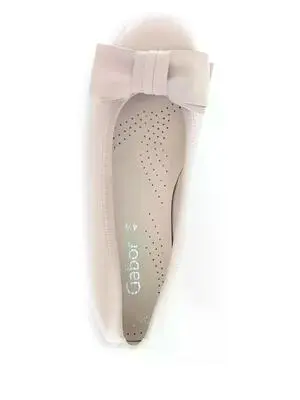 Gabor Bow-detail Ballet Flats