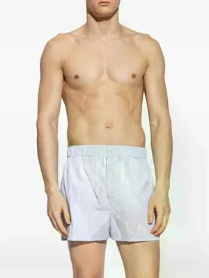 Brioni Buttoned Striped Boxers