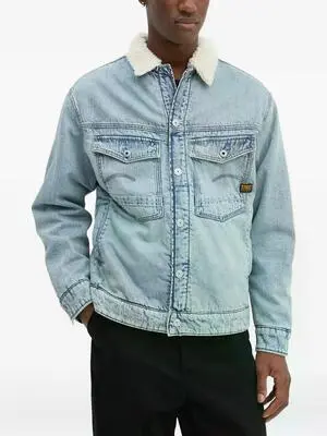 G-star Raw Collared Jacket With Patch Pockets
