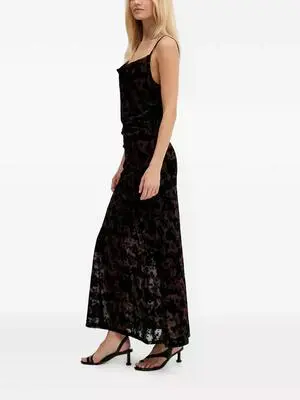 GESTUZ Floral-pattern Maxi Dress