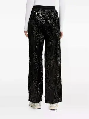 Guess Sequin-embellished Trousers - Black