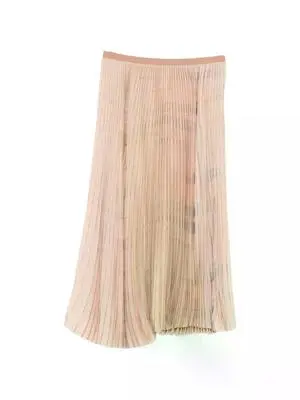 Fabiana Filippi Pleated Midi Skirt - Neutrals