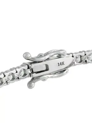 LB EXCLUSIVE Lab-grown Diamond Tennis Bracelet - Silver