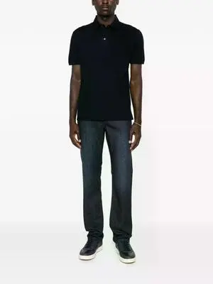 7 For All Mankind Five-pocket Straight Fit Denim Jeans - Blue